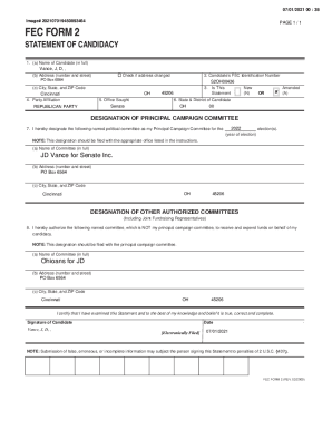 Fillable Online Vance, J, D, , Fax Email Print - pdfFiller