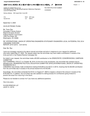 Fillable Online International Union of Operating Engineers Stationary ...