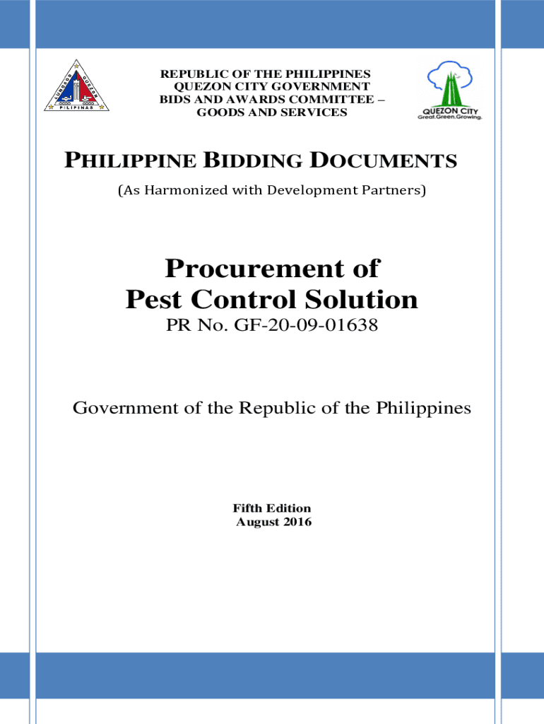 Fillable Online REQUEST FOR QUOTATION Procurement for the Supply ... Fax Email Print - pdfFiller