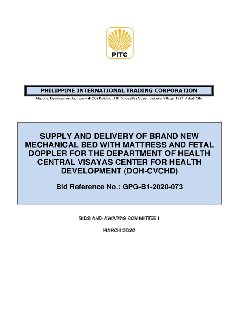 Fillable Online pitc gov National Development Company (NDC) Building ...