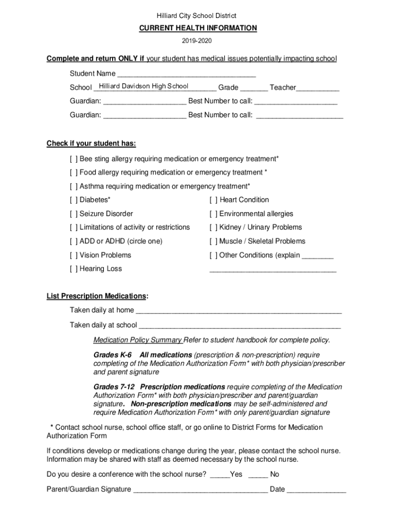 Fillable Online Parents sue Hilliard school district over ...