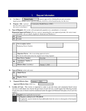 Fillable Online Application for 1915(c) HCBS Waiver: Draft MI.029.01.04 ...