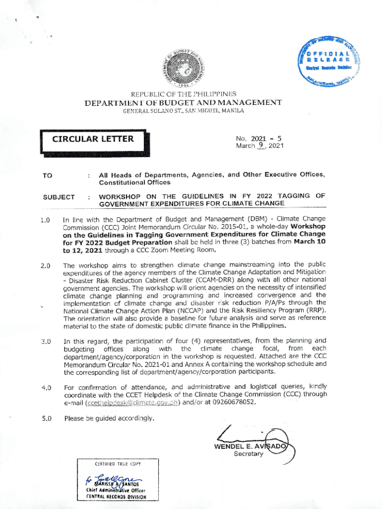 Fillable Online Special Allotment Release Order - Phivolcs Fax Email ...