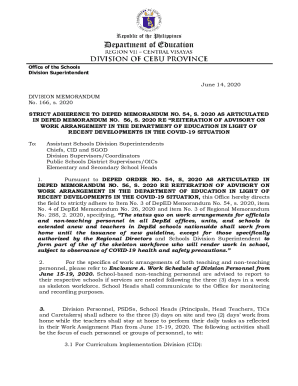 Fillable Online DepEd Cebu Province - Central Visayas Fax Email Print ...
