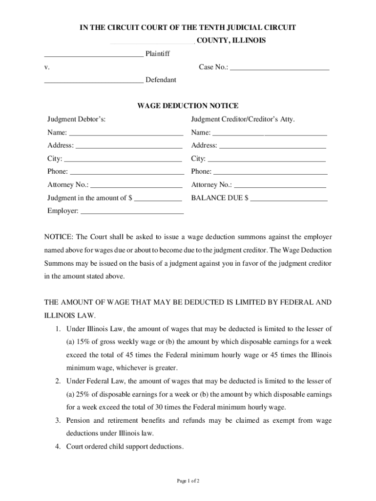 Fillable Online affidavit-for-wage-deduction-order-171-7a-7b-(rev-3-18 ...