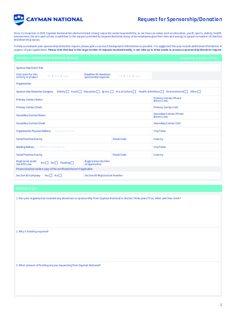 Mercedes Benz Sponsorship Request - Fill Online, Printable, Fillable ...