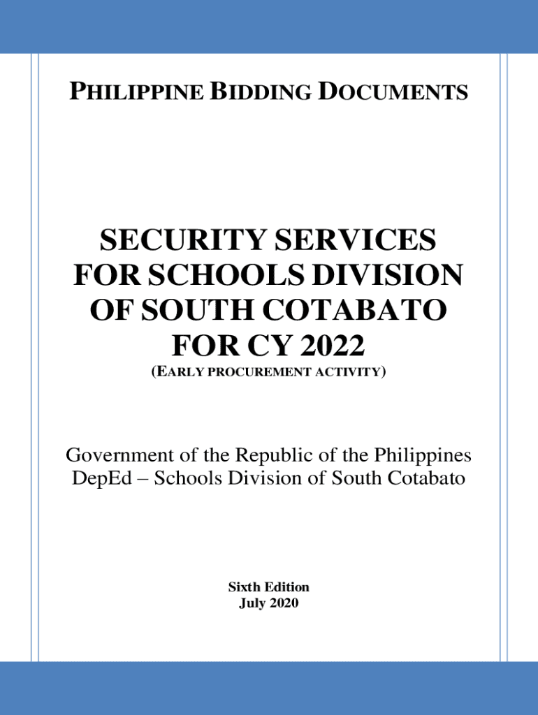 Fillable Online PBD-SECURITY-SERVICES-CY-2022-for- ... Fax Email Print - pdfFiller