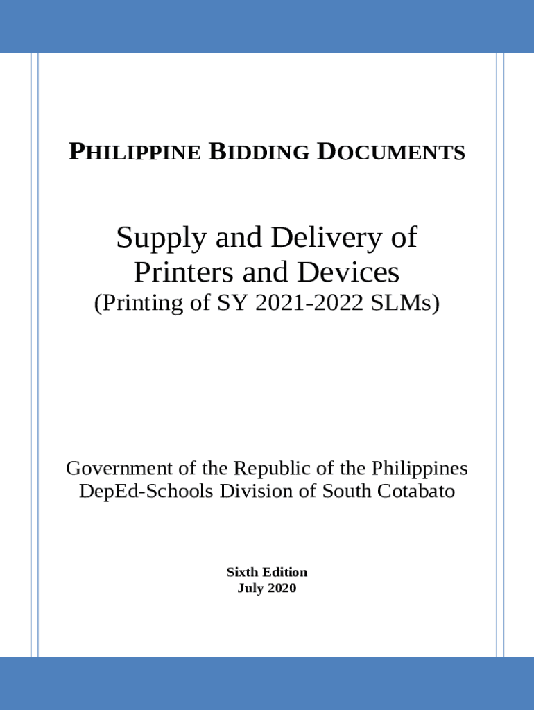 BID BULLETIN no.1 Doc Template | pdfFiller