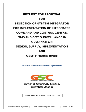 Fillable Online Selection of System Integrator (SI) For Implementation of ... Fax Email Print ...