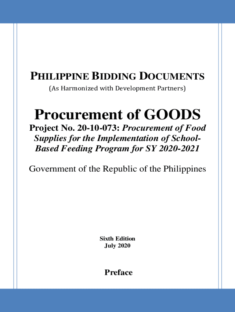 Fillable Online philippine bidding documents supply and delivery of ... Fax Email Print - pdfFiller