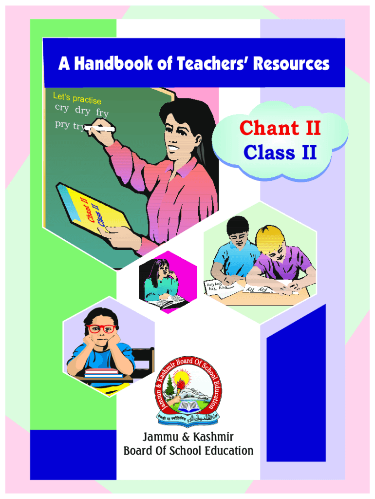 Fillable Online ammu and Kashmir Class 2 Teachers Resource Chant II book.pdf. Chant II Teacher's ...