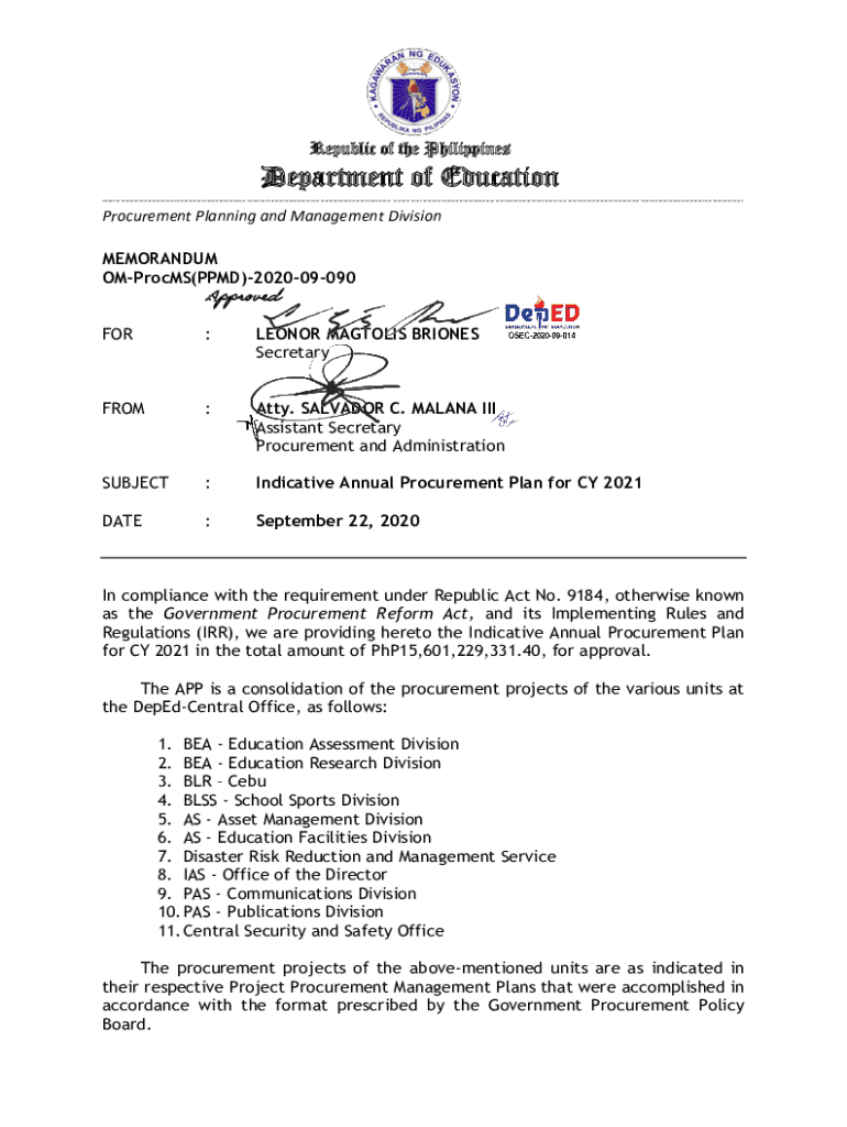 Fillable Online Deped ppmp template - dgbconstructora.com Fax Email ...