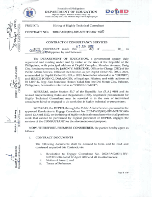 Fillable Online Indefinite Delivery Contracts/Framework Agreement Fax ...