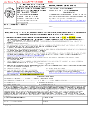 Fillable Online Division of Purchase and Property Fax Email Print ...