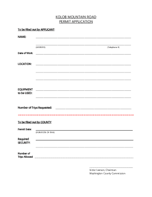 Fillable Online Application for a Tree Removal Permit Fax Email Print ...
