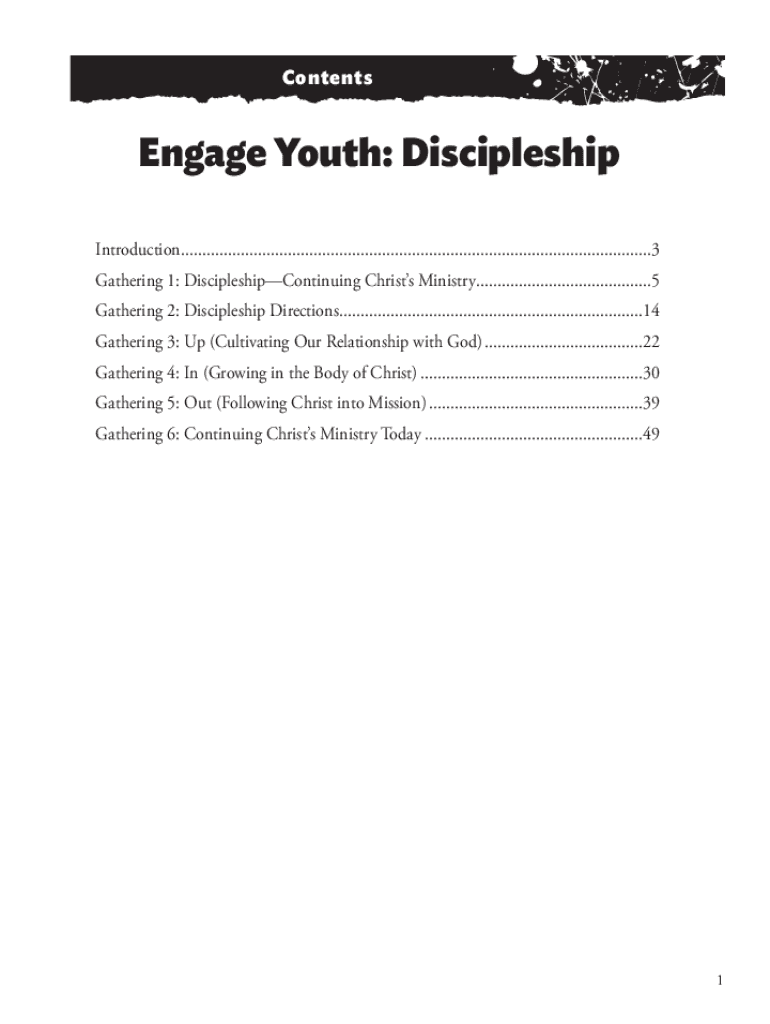 Fillable Online 5 Steps to Create a Discipleship Plan Fax Email Print ...
