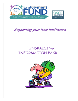 Fillable Online Charity fundraising pack Fax Email Print - pdfFiller