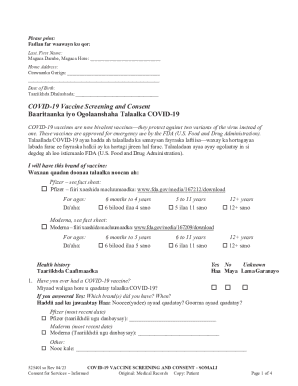 Fillable Online Appendix Q: COVID-19 Vaccines Fax Email Print - pdfFiller