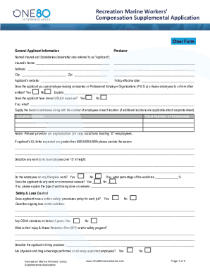 Fillable Online Certificate of Insurance Explanation of Sections Fax ...
