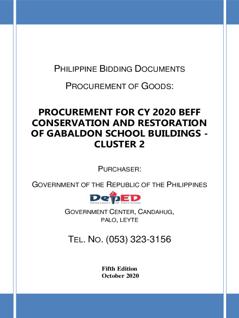 Fillable Online Restoration/Rehabilitation of Gabaldon School Buildings ...