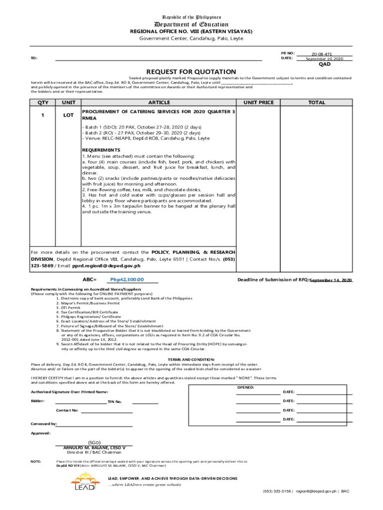 Fillable Online 001 - Travel Order and other documents for DepEd. Fax ...