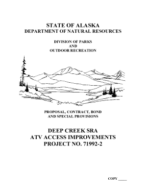 Fillable Online dnr alaska List of Alaska state parks Fax Email Print ...