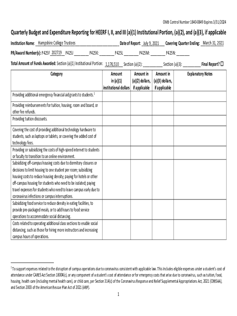 Fillable Online Section (a)(2): Section (a)(3): Final Report Fax Email ...