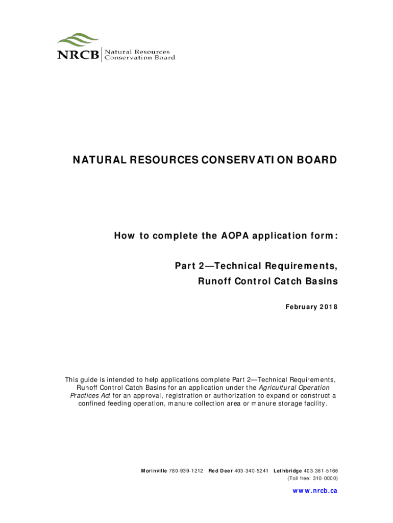 Fillable Online How to complete the AOPA application form: Part 2Technical ... Fax Email Print ...