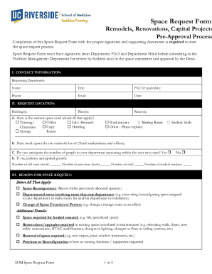 Fillable Online prd annual capital renovation / space request worksheet ...