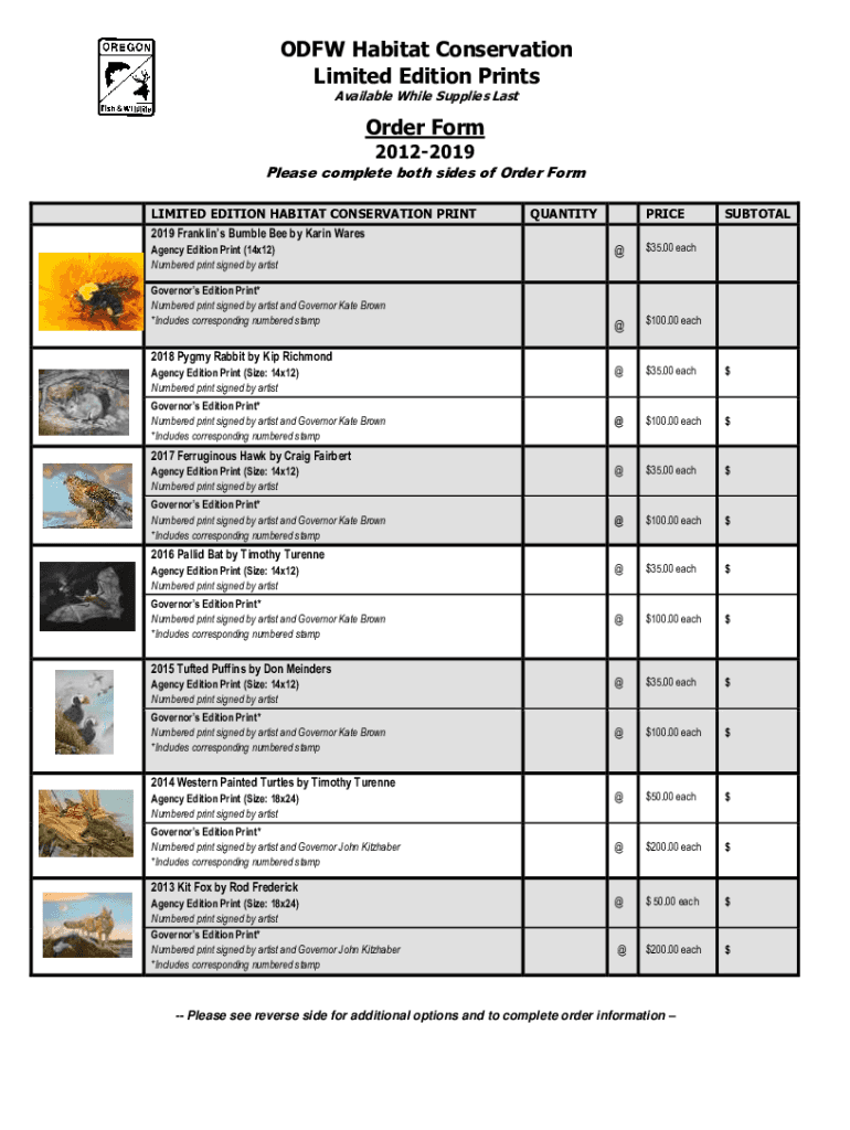 Fillable Online Endangered Species Status for Franklin's Bumble Bee Fax Email Print - pdfFiller