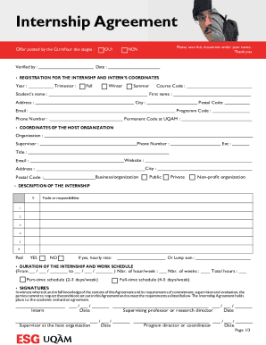 Fillable Online Process to Request a Student Placement Agreement Fax ...