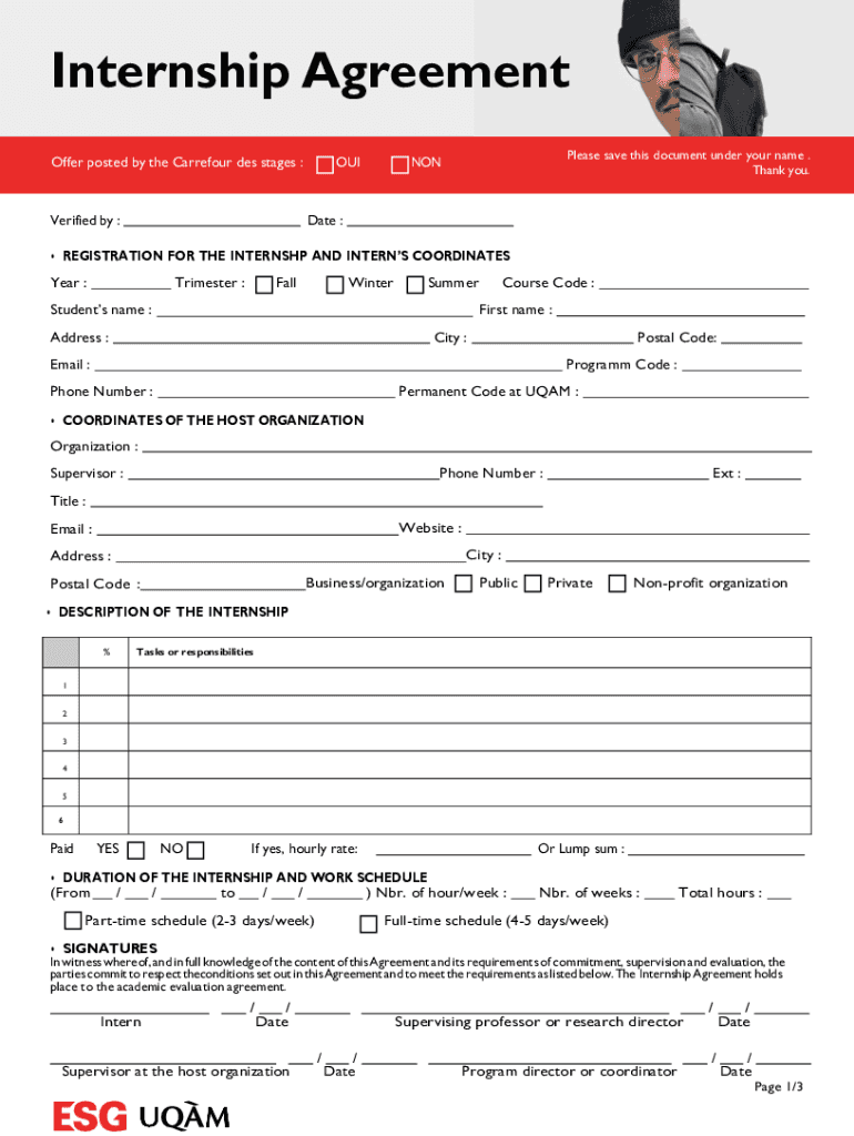 Fillable Online Process to Request a Student Placement Agreement Fax ...