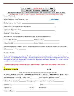 Fillable Online Expired Disabled Parking Permit: What To Do Next Fax ...