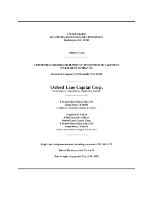 Fillable Online SEC Form N-CSR: What it Means, How it Works Fax Email ...