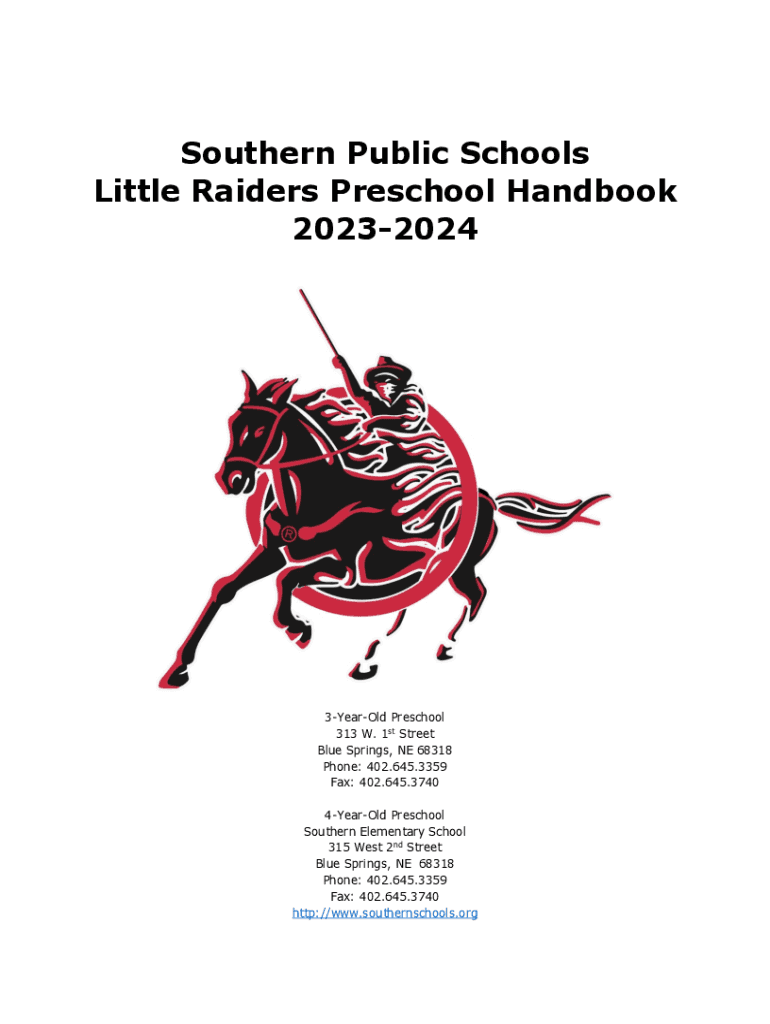 Fillable Online Little Raiders Preschool registration will officially ...