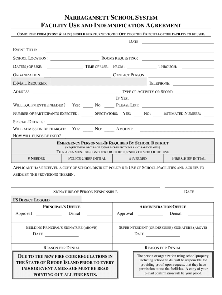 Fillable Online NSS Building Request Form Fax Email Print - pdfFiller