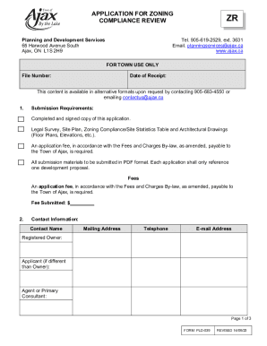 Fillable Online Building Inspections - Town of Ajax Fax Email Print - pdfFiller