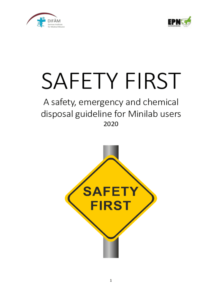 Fillable Online A safety, emergency and chemical disposal guideline for ... Fax Email Print ...