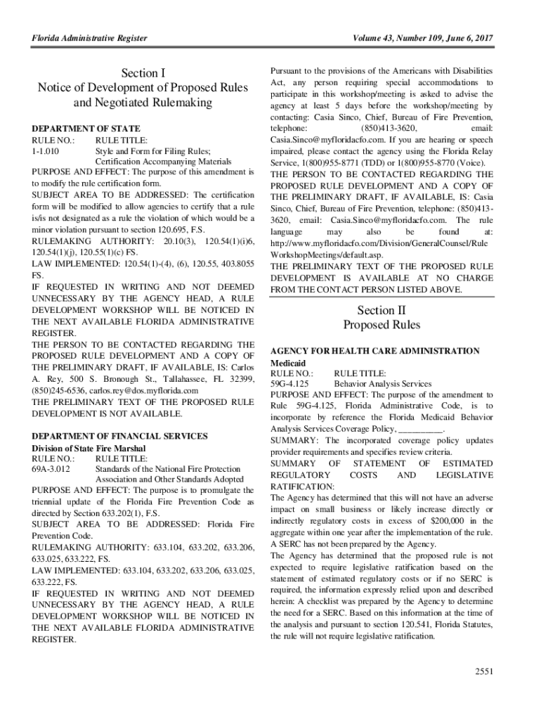 Fillable Online 1-1.010. Style and Form for Filing Rules; Certification ...