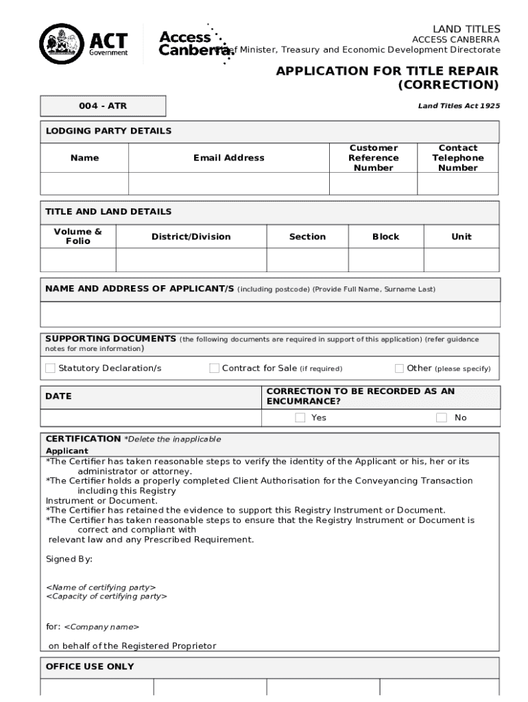 ACCESS CANBERRA Doc Template | pdfFiller
