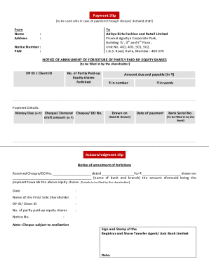 Fillable Online This is for your information and record. Fax Email ...