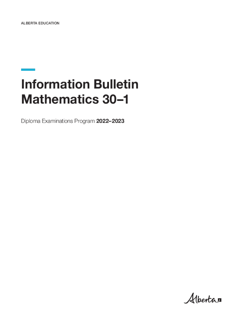 Fillable Online Teaching a math diploma examination subject for the ...
