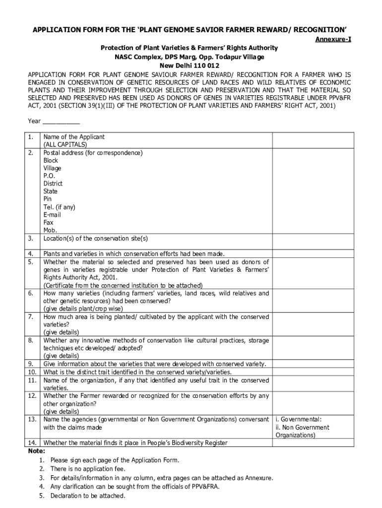 Fillable Online plantauthority gov application form for the 'plant ...