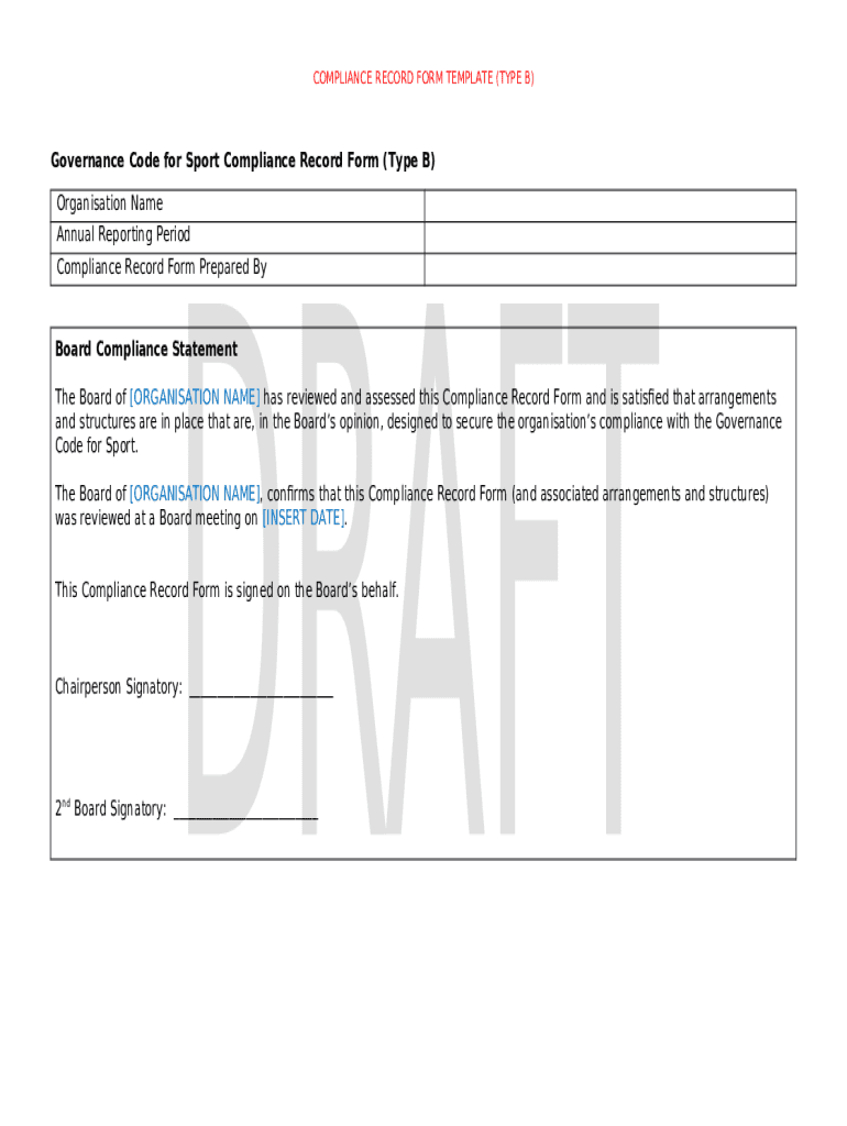 Assurance Statement - Twirl Ireland Federation Doc Template | pdfFiller