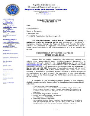 Fillable Online PRC OfficialsProfessional Regulation Commission Fax ...