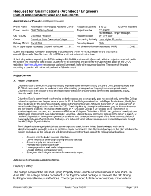 Fillable Online SOV TemplatesOhio Facilities Construction Commission ...