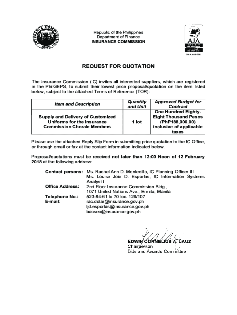 Fillable Online in the PhilGEPS, to submit their lowest price proposal ...