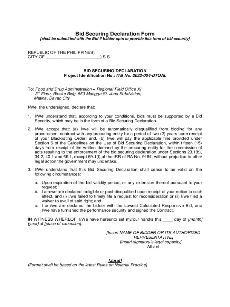 Fillable Online Procurement for the Preventive Maintenance of PPS ...