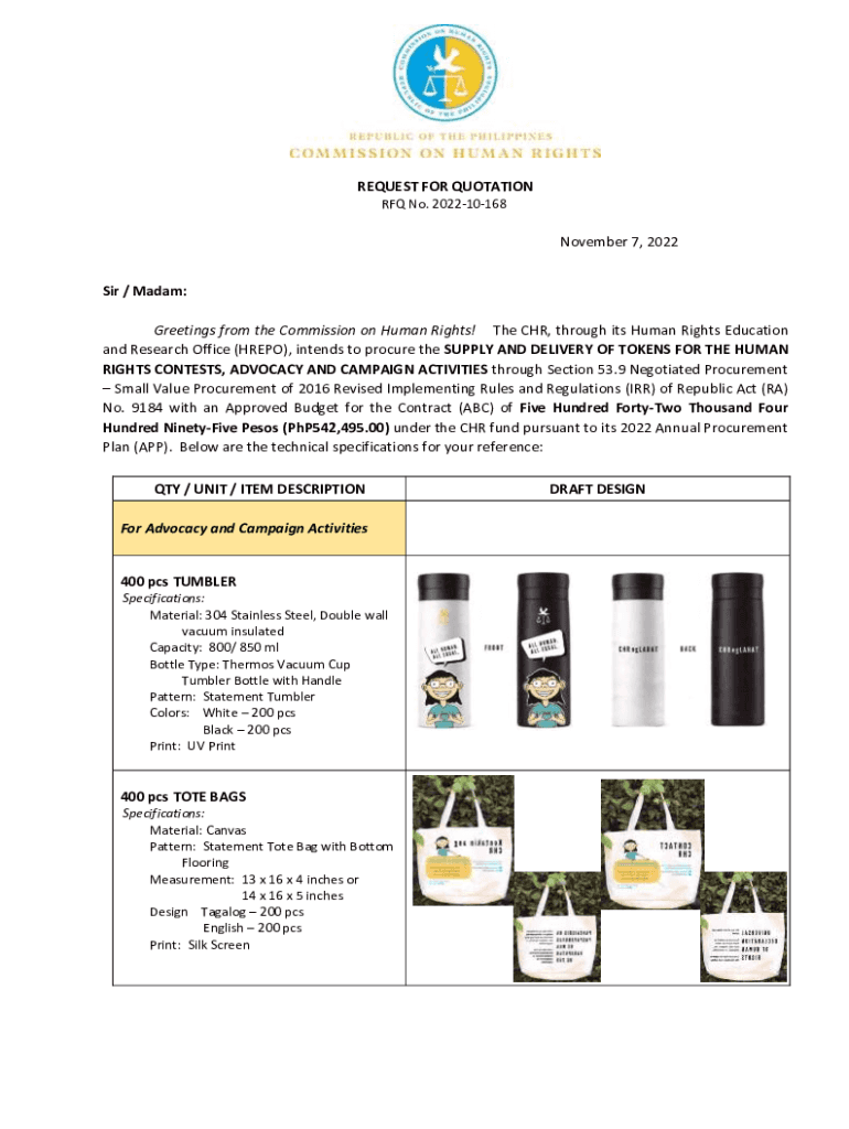 Fillable Online chr gov Commission of Human Rights of the Philippines ...