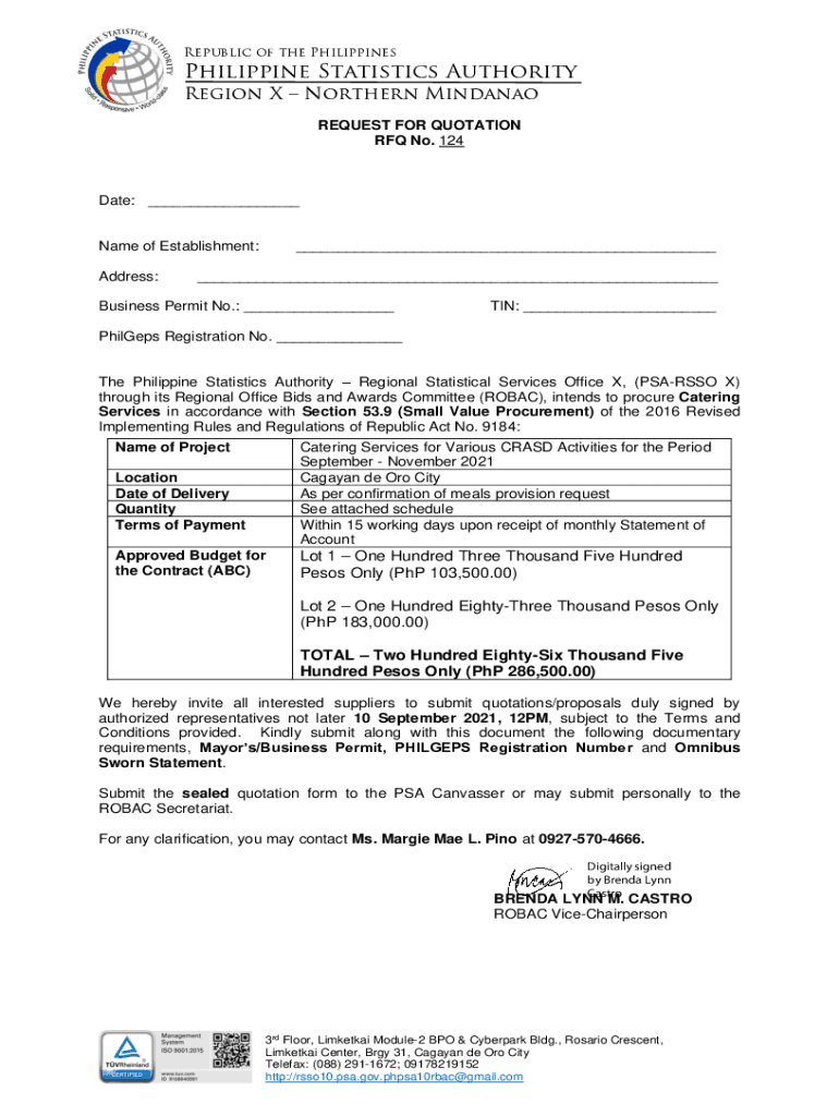 Fillable Online PhilGeps Registration No Fax Email Print - pdfFiller